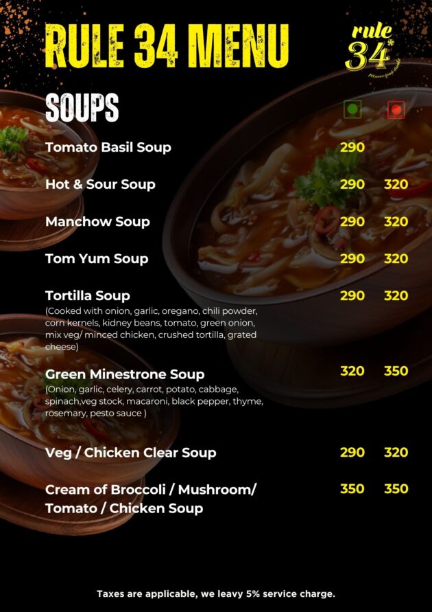 Menu - Rule 34